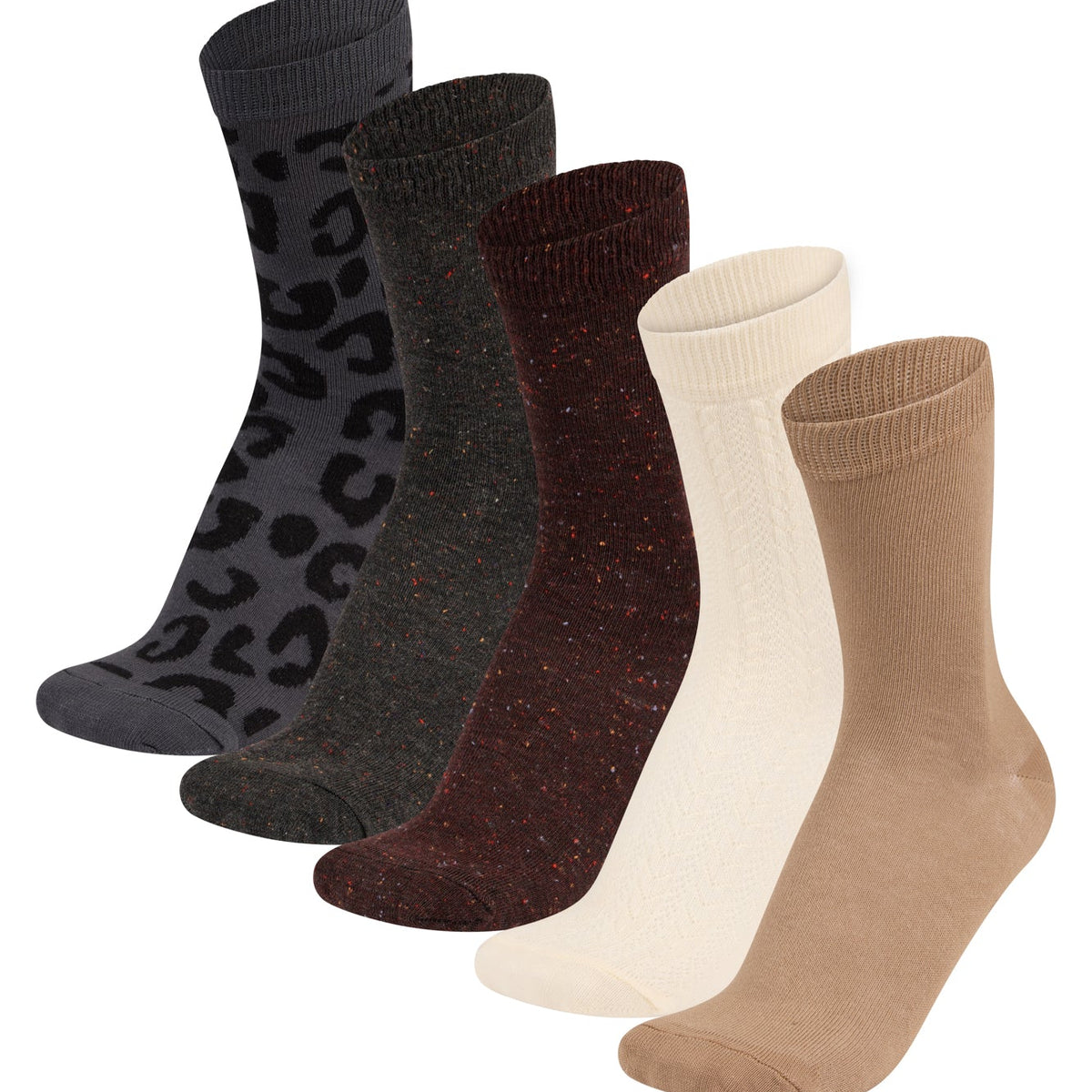 Shop - Ladies 'LOKI' 5pk Dress Sock - ASSORTED | Bench.co.uk | # ...