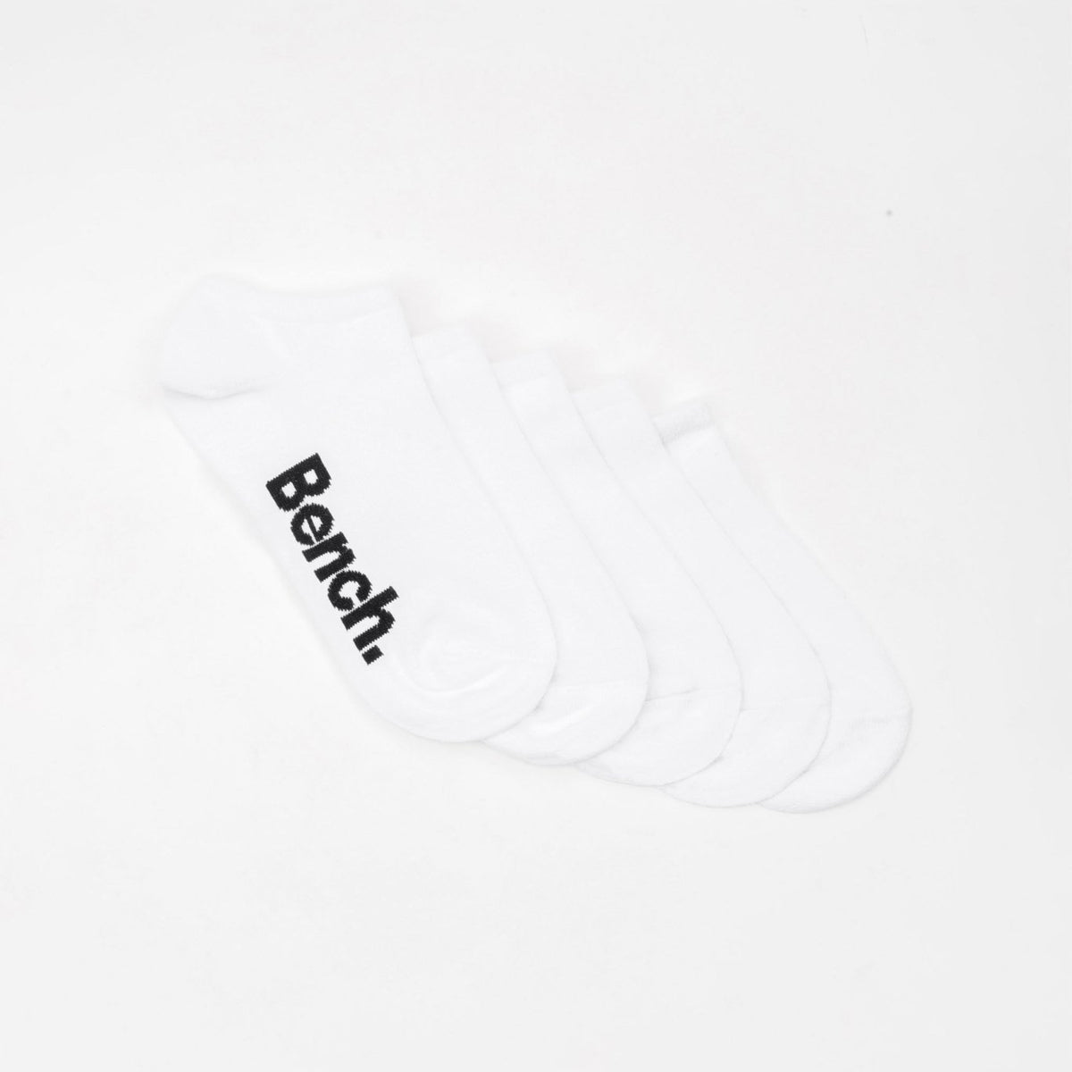 Ladies 5pk Trainer Sock 'PEARL' - WHITE | Bench.co.uk – Bench Clothing ...