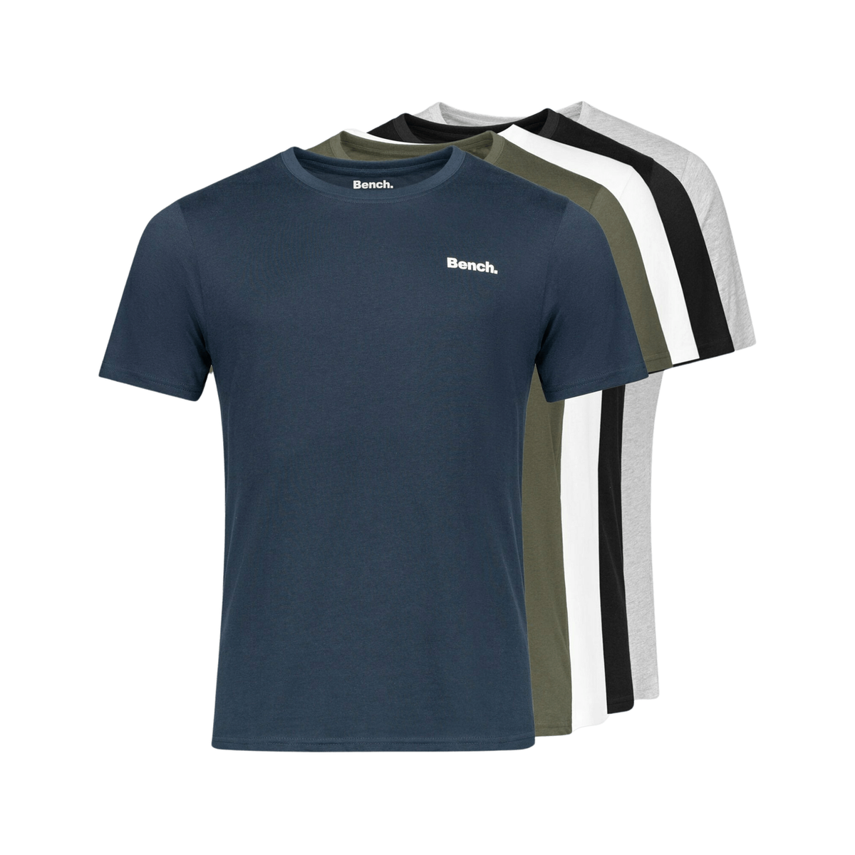 Shop - Mens 'OLIVER' T-Shirt 5 Pack - CORE ESSENTIALS | Bench.co.uk | # ...